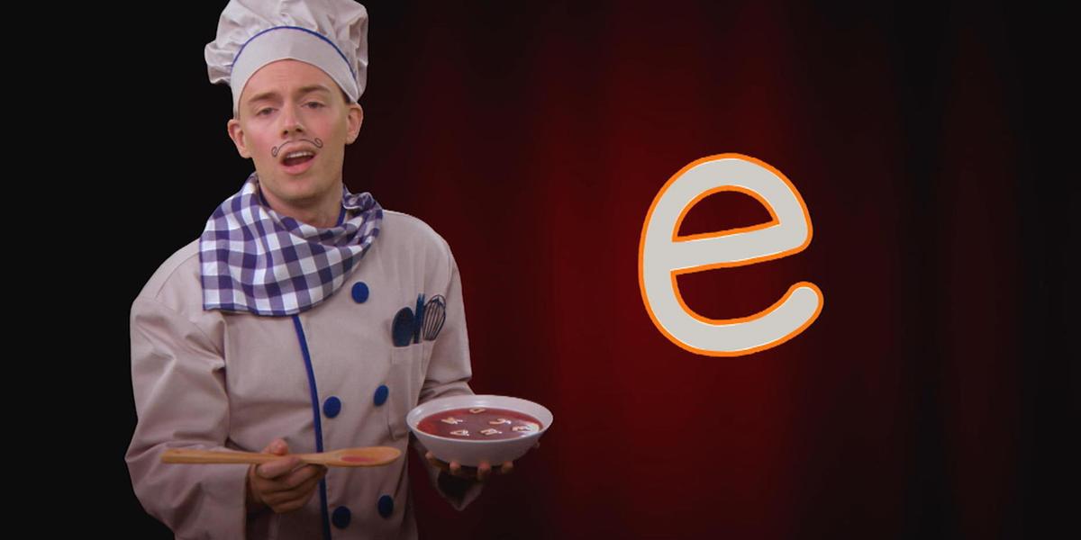 Lettre e - prononciation | L'opéra de l'alphabet | TFO
