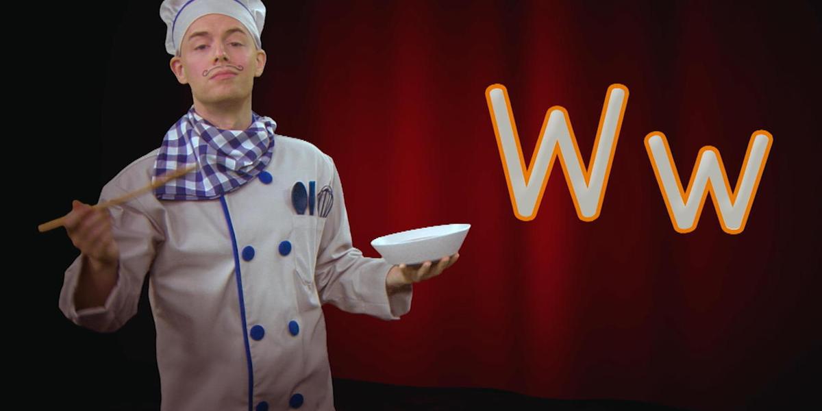 Lettre W - mots commençant avec W | L'opéra de l'alphabet | TFO