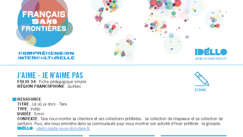 Là où je dors - Tara | Idéllo