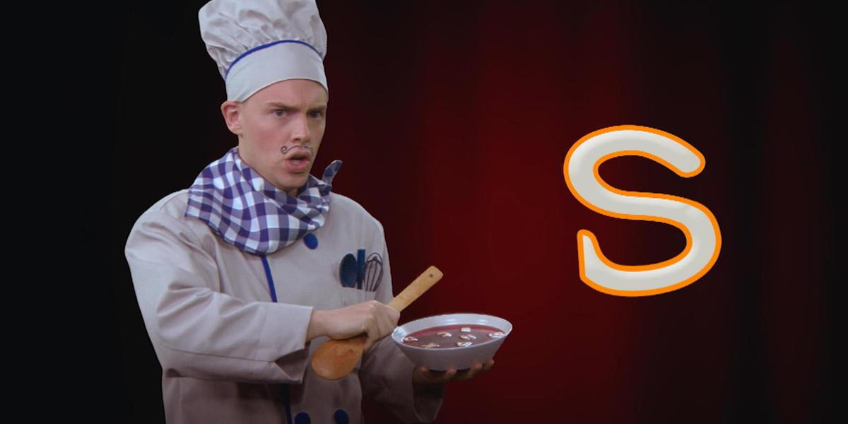 Lettre S - majuscule | L'opéra de l'alphabet | TFO